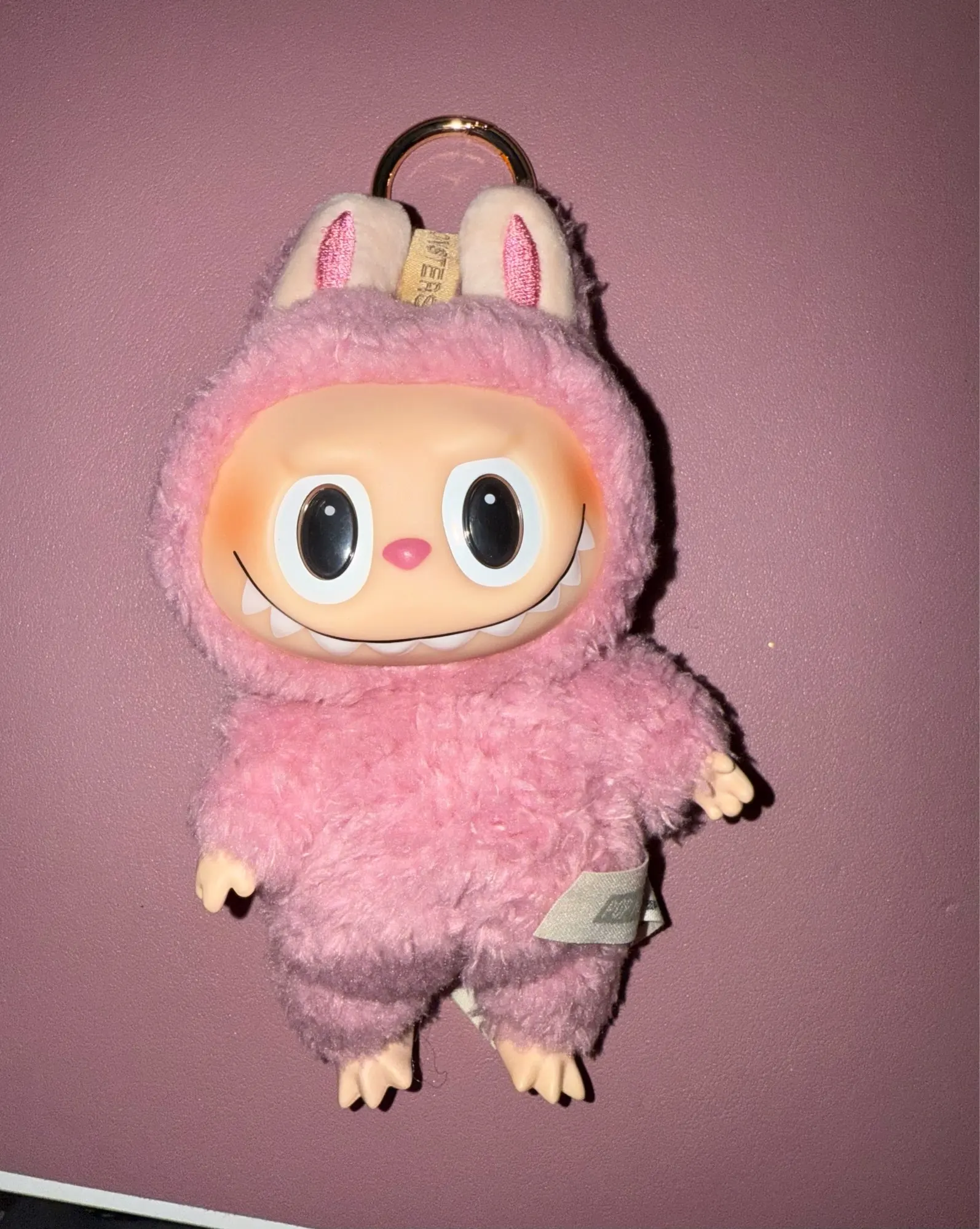 Adorable Labubu Plush Doll Keychain | Kawaii Vinyl Toy Pendant for Bac ...