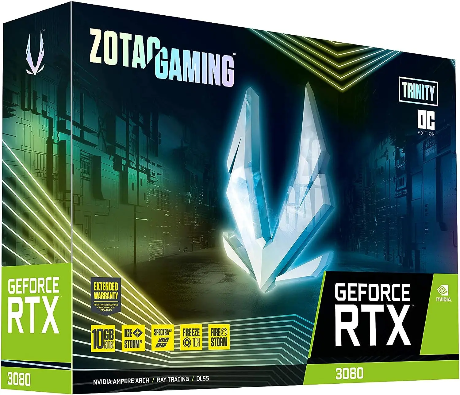 ZOTAC-GeForce-RTX-100-Melhor-Qualidade-Placa-gr-fica-Trinity-Gaming-OC ...