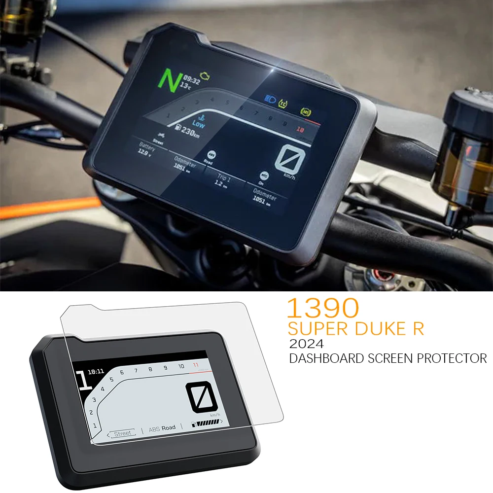 For-1390-Super-Duke-R-2024-Dashboard-Screen-Protector-Anti-glare ...