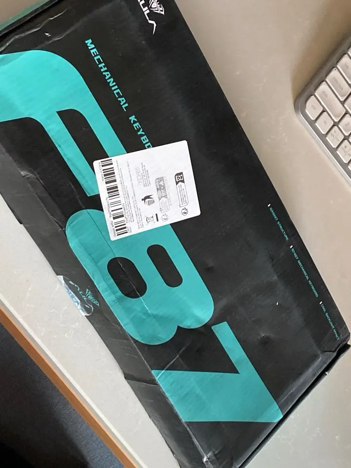 AULA F87 Pro 87-Key Tri-Mode Wireless Mechanical Keyboard