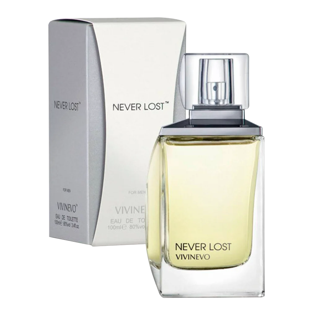 Vivinevo Perfume Masculino Never Lost For Men 100ml Amadeirado Spicy ...