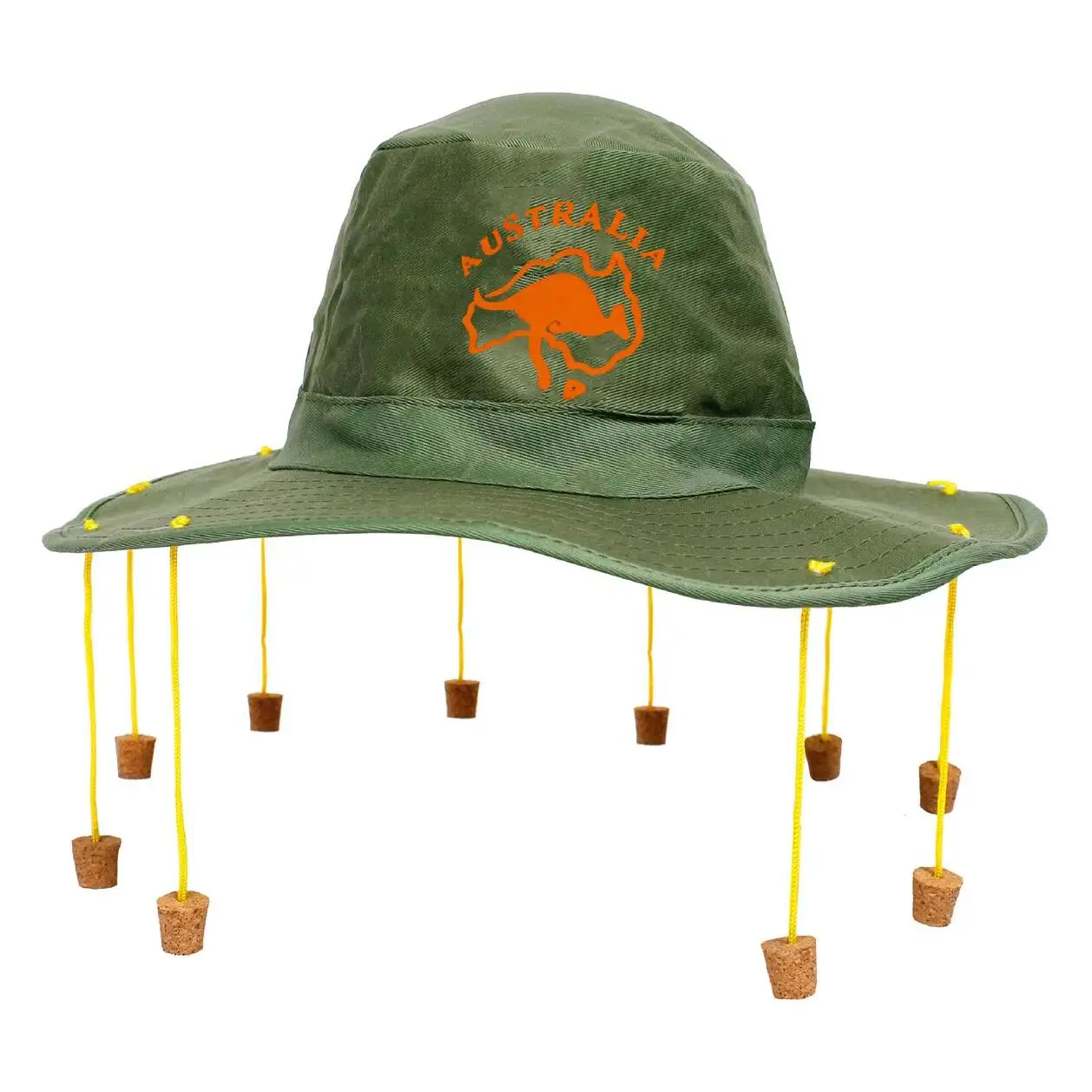 Australian Cork Hat With Kangaroo Print Fancy Dress Accessory Australia ...