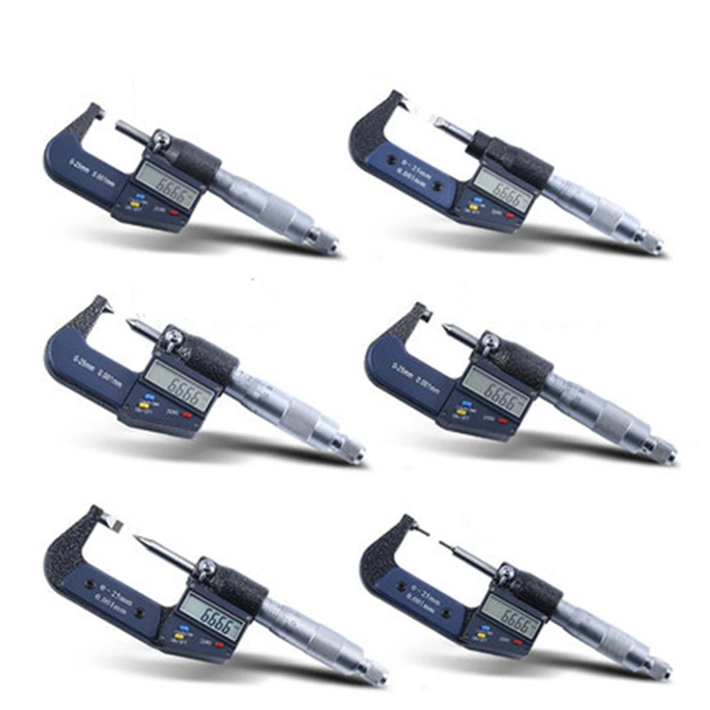 3-button-digital-micrometer-0-25mm-digital-display-pointed-flat-head ...