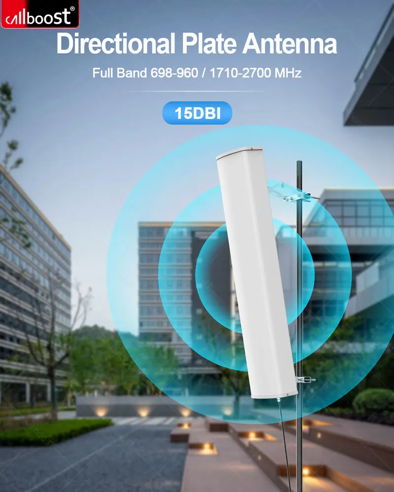Outdoor Antenna Panel 15DBI High Gain GSM Network Booster 4G Amplifier ...