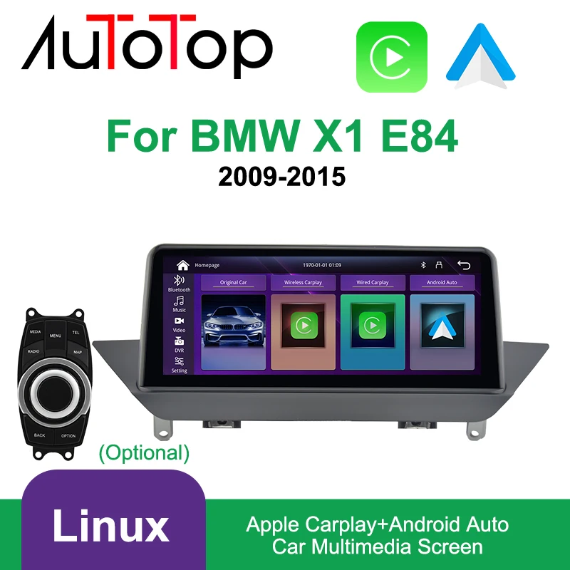 AUTOTOP 10.25 Car Infotainment System for BMW X1 E84 (2009–2015): A ...