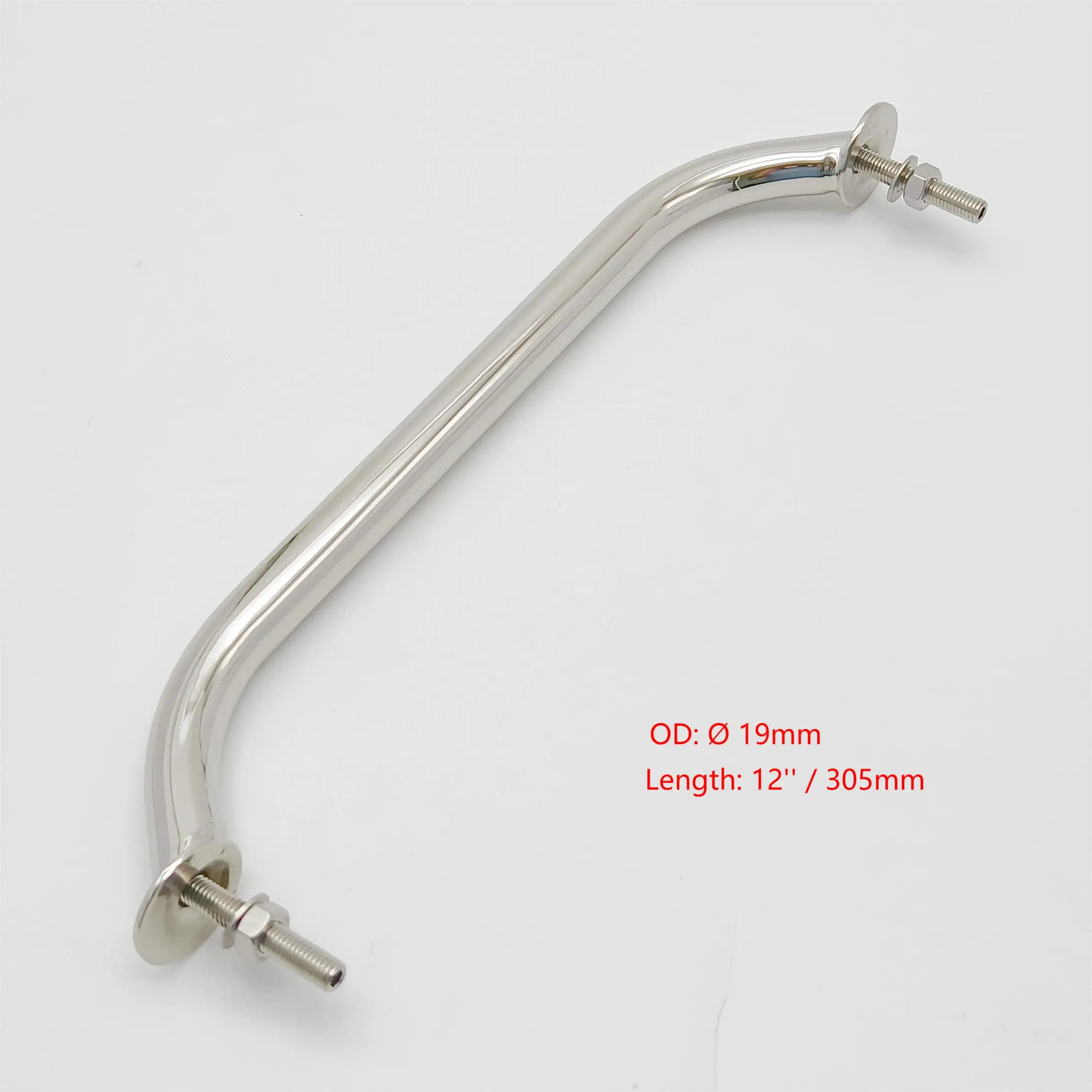 305mm-12-Inch-Marine-Grade-316-Stainless-Steel-Boat-Grab-Rail-Handle-OD ...