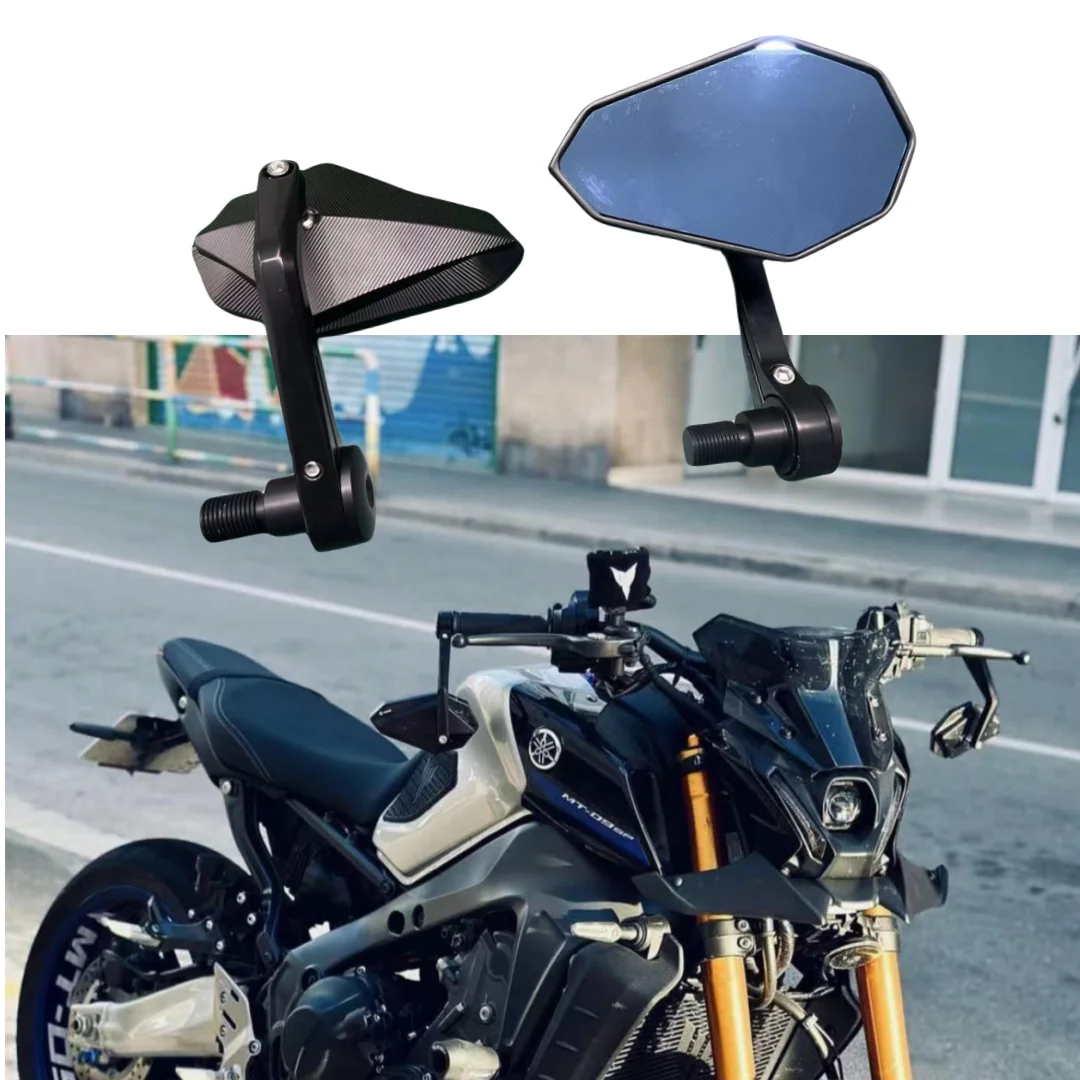 Motorcycle-Handlebar-End-Mirror-for-Yamaha-MT-07-MT-09-MT10-R6-R1-FZ1 ...