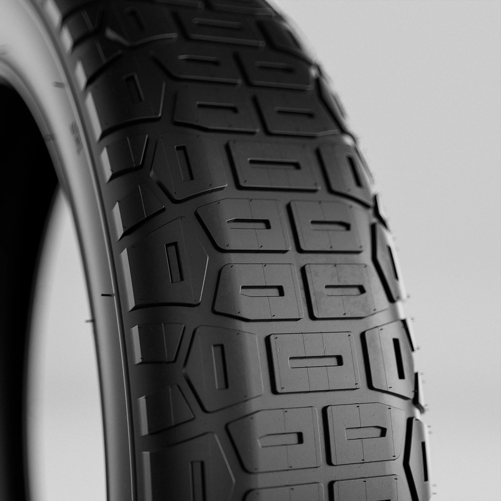 20x4.0" Bike Tire 110/90-16 Adventure Off-Road Tire Fix for Electric Bike