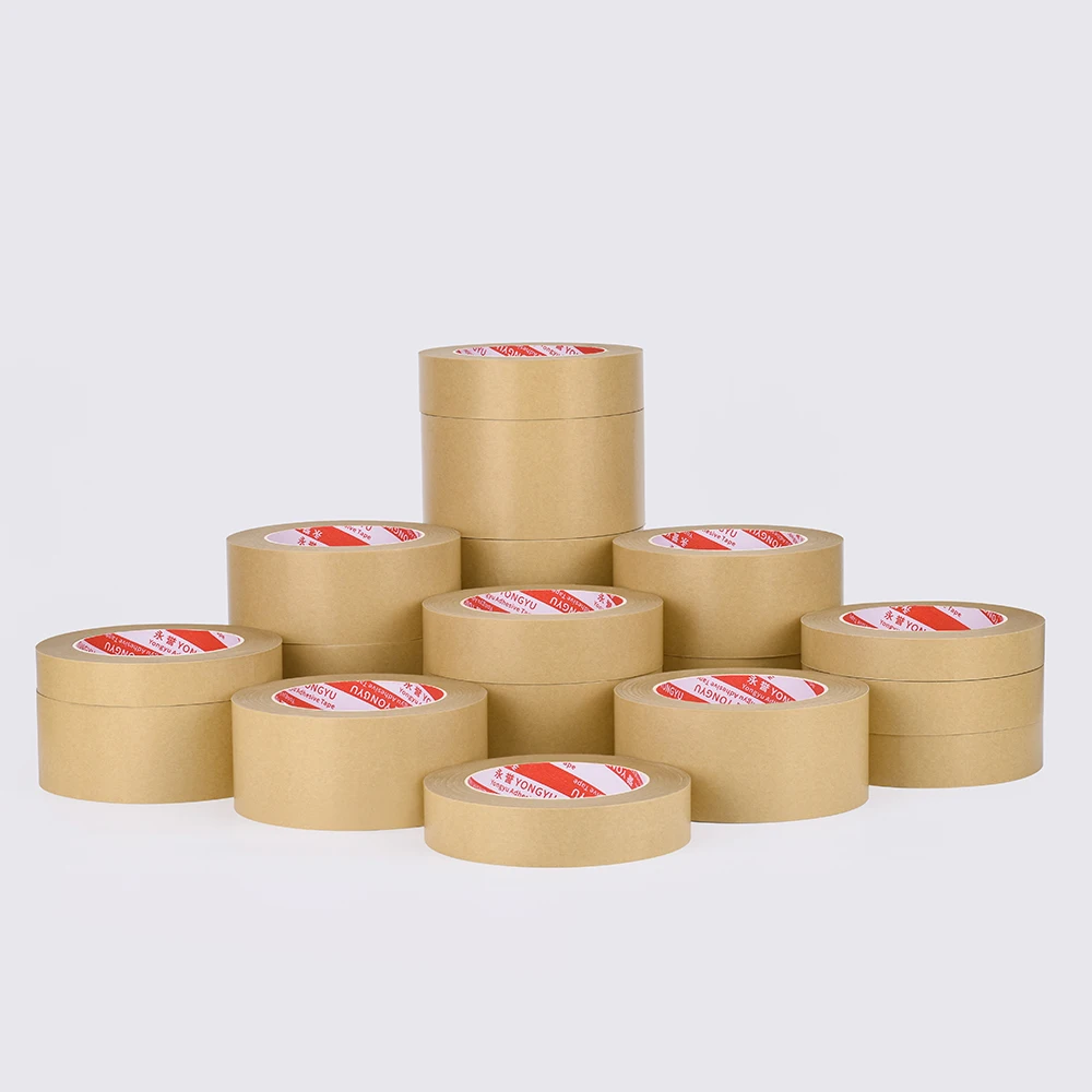 Kraft-Paper-Tape-Self-Adhesive-Brown-Paper-Tape-Biodegradable-Brown ...