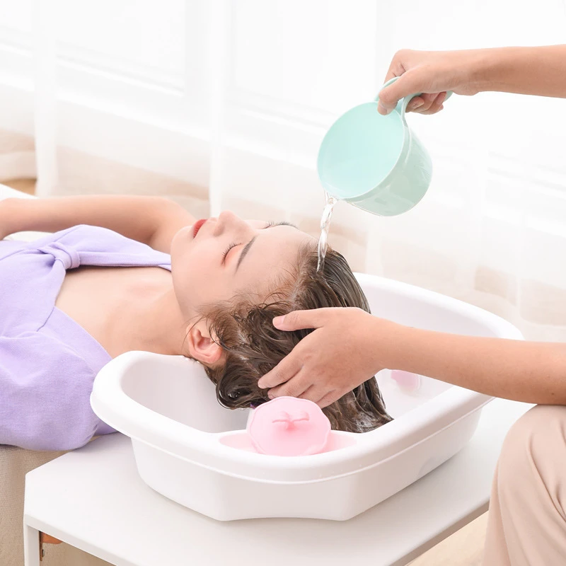 Portable Shampoo Bowl for Bedside Hair Washing, Hair Cuts and Coloring ...