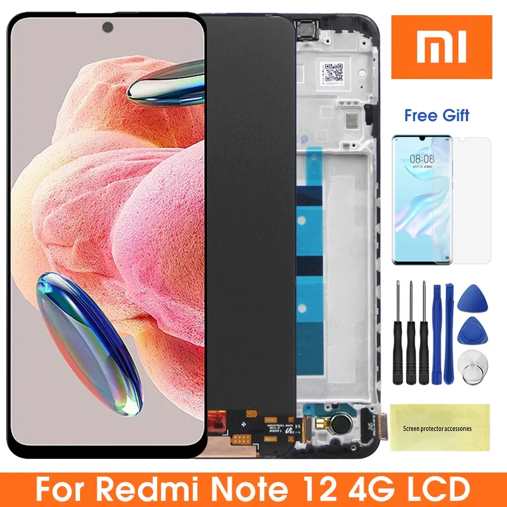6-67-Screen-for-Xiaomi-Redmi-Note-12-23021RAAEG-23021RAA2Y-Lcd-Display ...