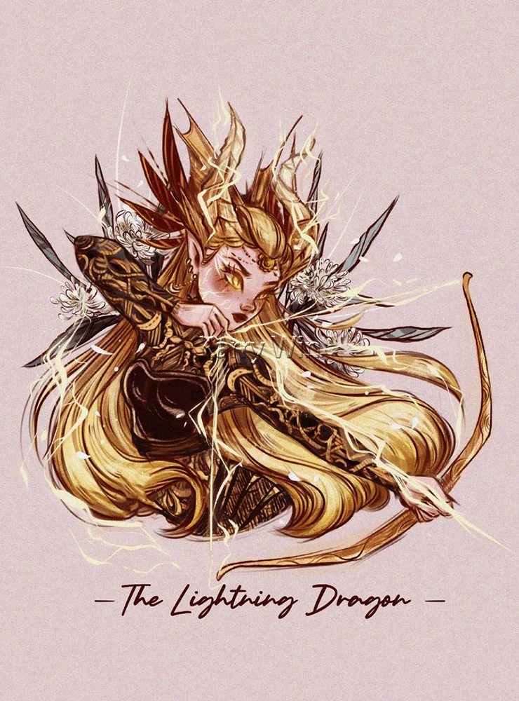 Lightning Element Dragon