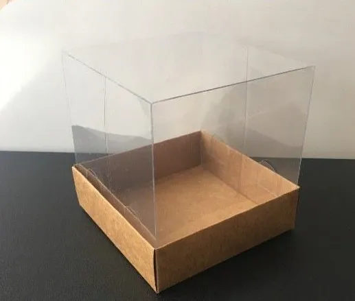 Wedding-Engagement-Henna-Gift-Kraft-Acetate-Box-With-Lid-10x10x10-cm ...