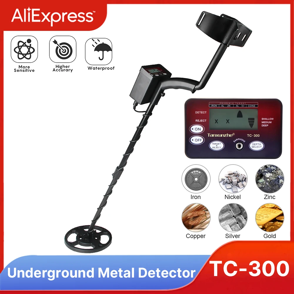 TC-300-Underground-Metal-Detector-Gold-Detectors-Treasure-Hunter ...