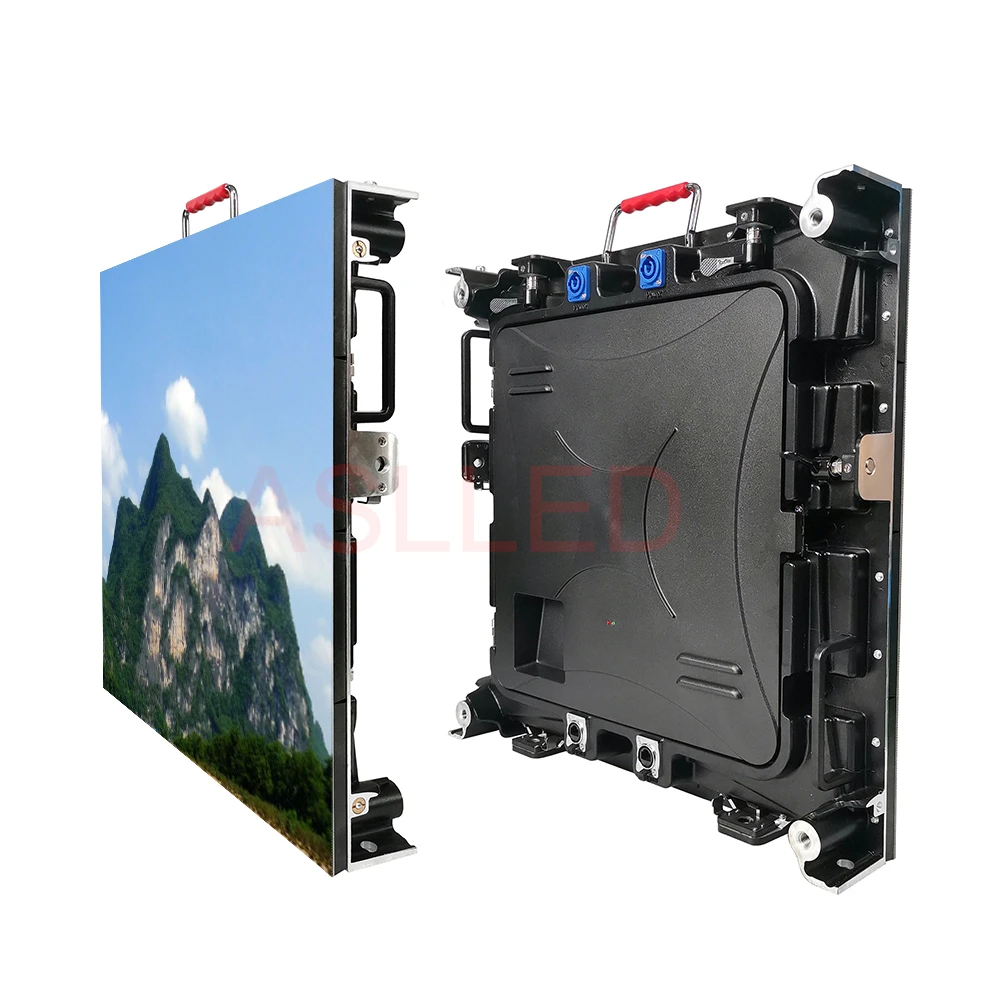 HD LED display P2 indoor 512x512mm die-casting aluminum cabinet small ...