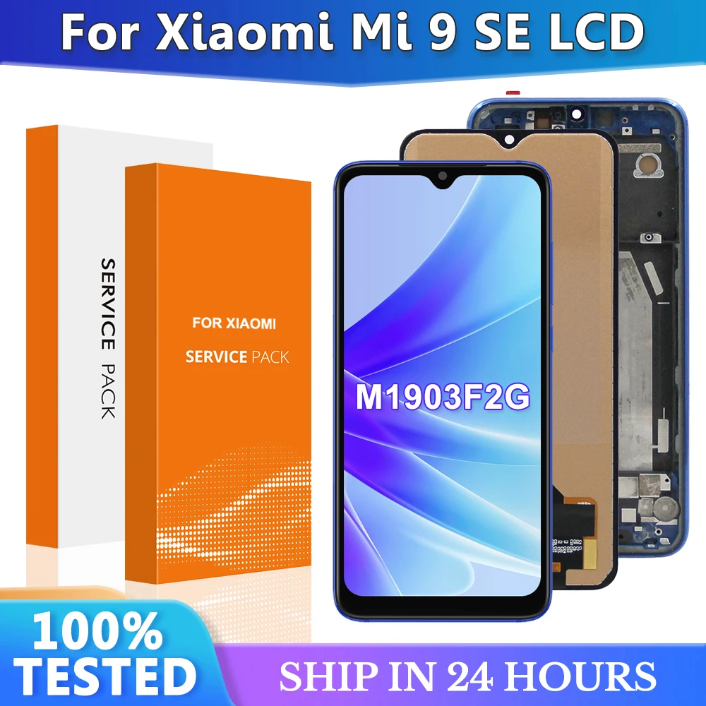 100-Testado-Para-Xiaomi-Mi-9-SE-Lcd-Display-Digitalizador-de-Tela-Sens ...