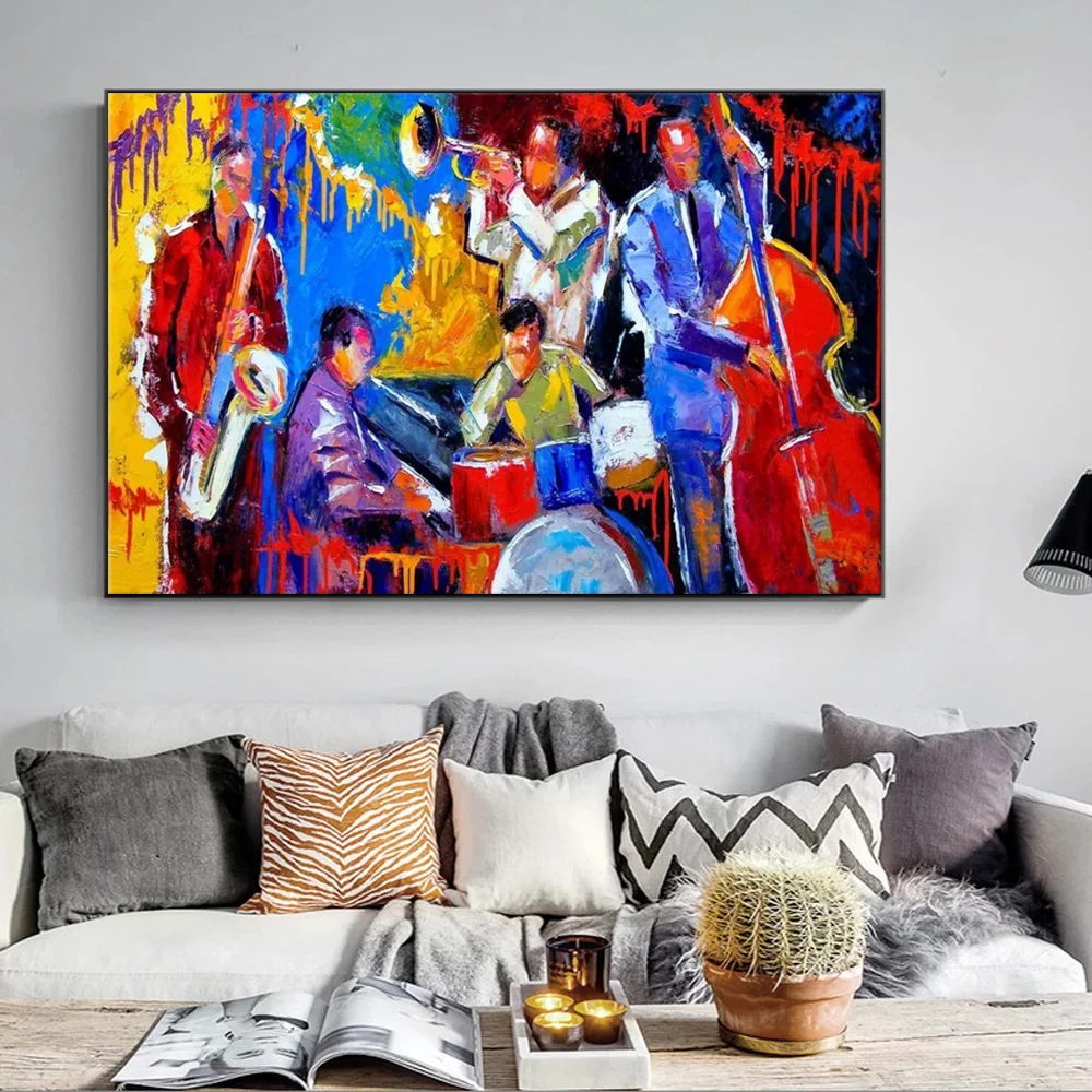 Jazz Instrument Paintings