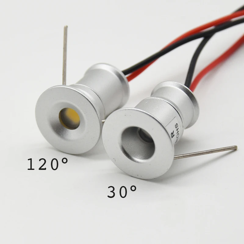 1W 12V LED Mini Bulb Spot Kit With IP67 Transformer Sauna Stair Light ...