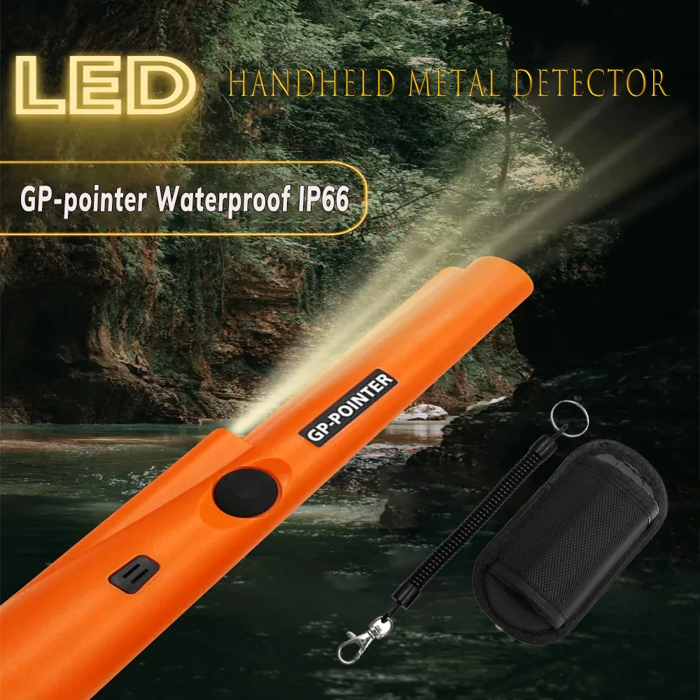 Professional-Metal-Detector-pointer-pinpoint-Waterproof-Handheld-Metal ...