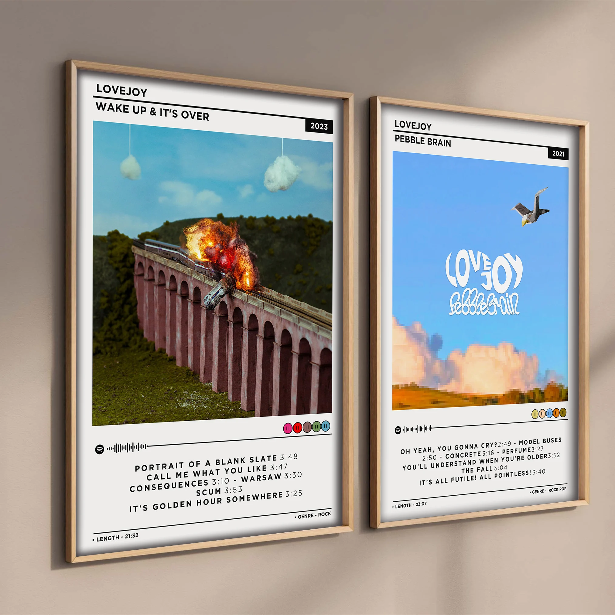 2023-Latest-Popular-Music-Album-Posters-Wake-Up-It-s-Over-Cover-Singer ...