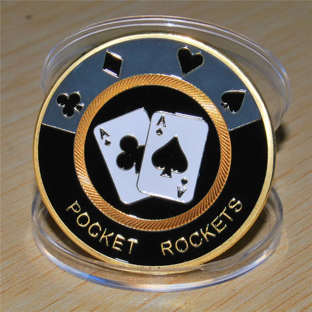 Hand Painted Poker Card Guard Protector - Pocket Rocket - AliExpress 15