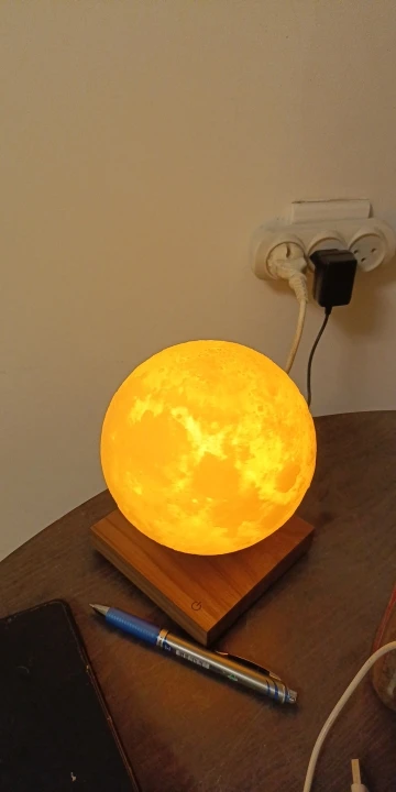 Moon Lamp Night Light 3D Printing LED – MoonLight.web