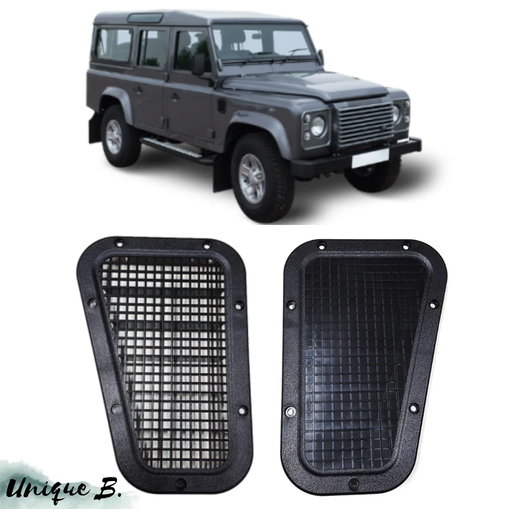 Land-Rover-Defender-90-110-130-Wing-Top-Air-Intake-Grille-Set-Off-Road ...
