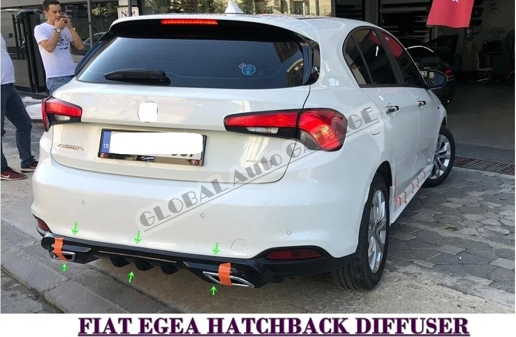 For-Fiat-Tipo-Hatchback-2015-2016-2017-2018-2019-2020-Diffuser ...