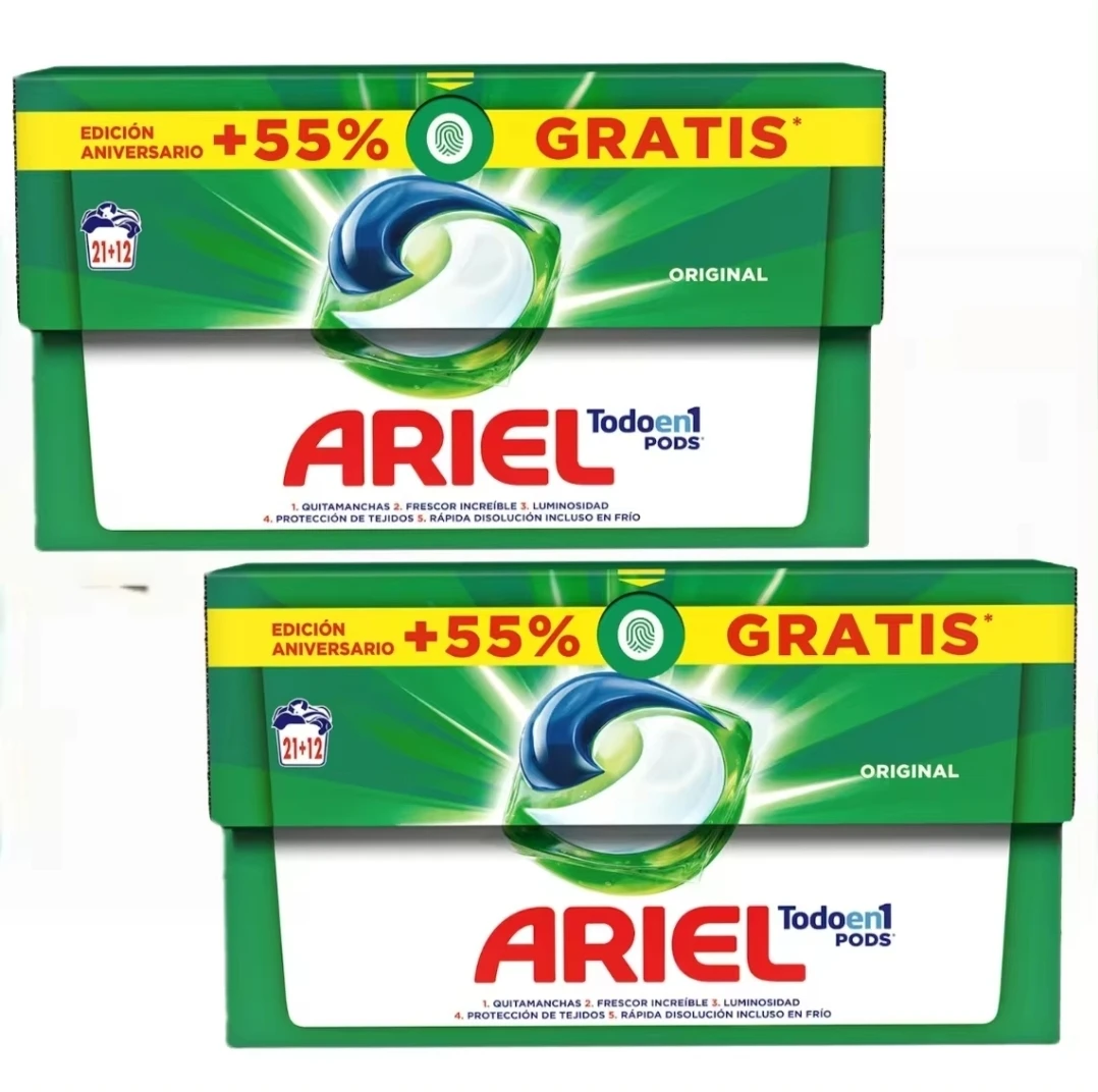 ARIEL-Detergente-M-quina-L-quido-Original-All-in-1-Pods-caja-33-c ...