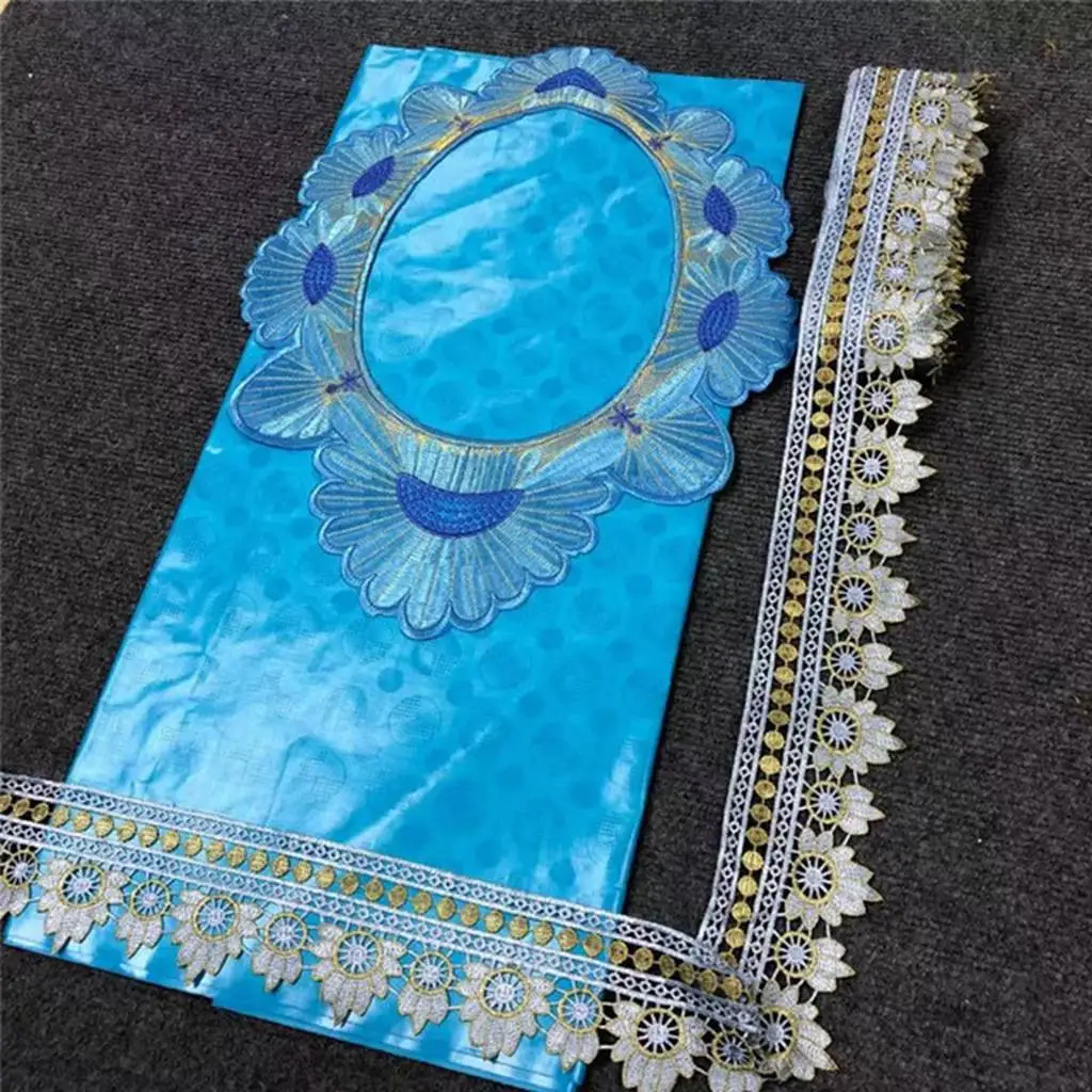 2022-African-Guinea-Perfume-Brocade-Bazin-Riche-Materials-5Yards-lot ...