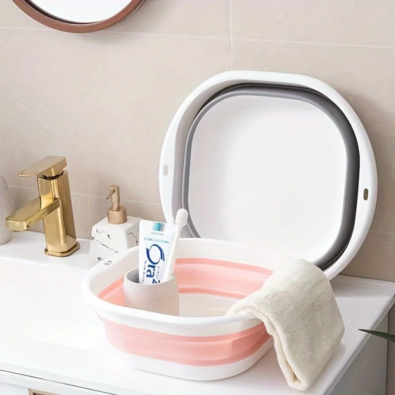 Folding Wash Basin Multifuctional Portable Washbasin Lightweight ...