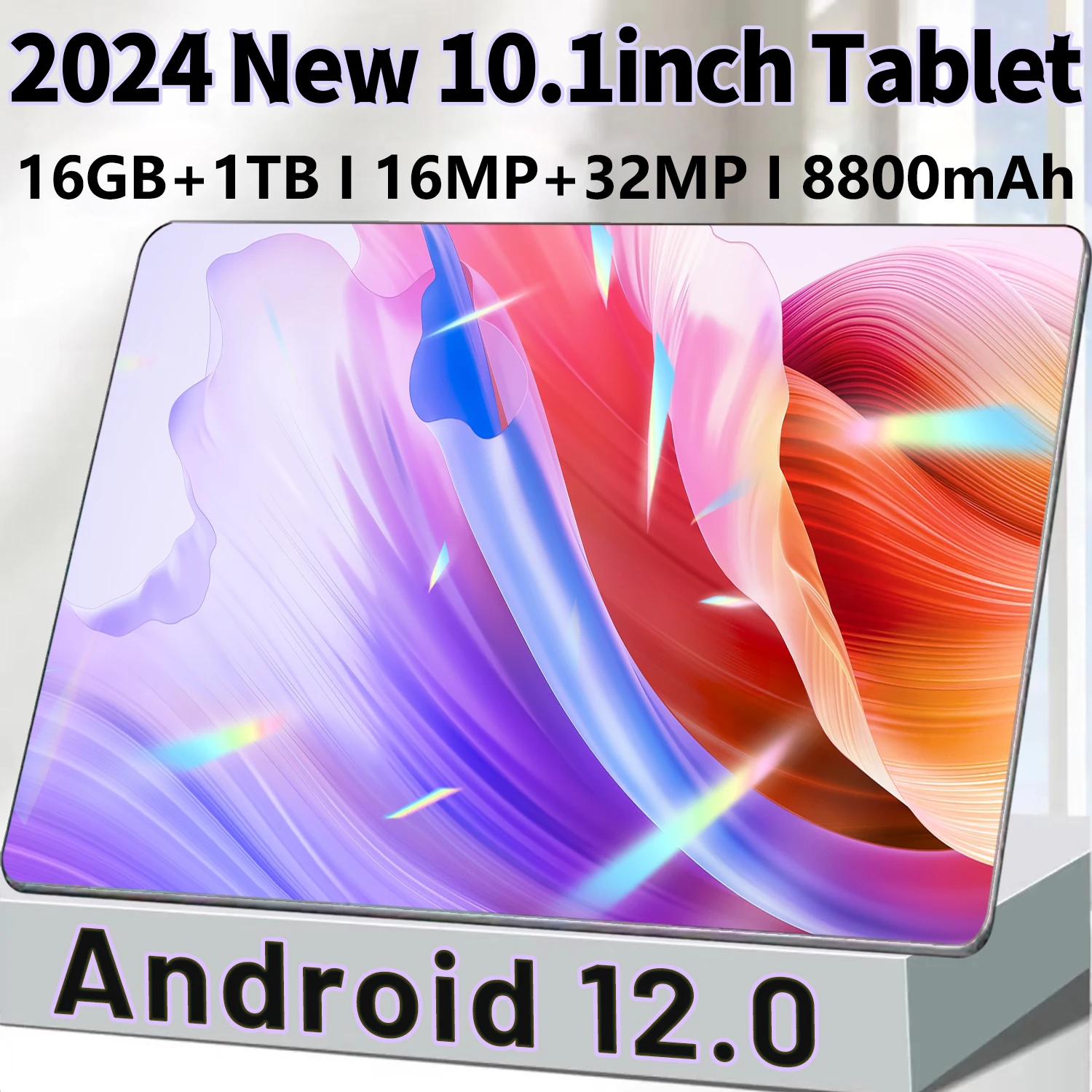 Tablet-PC-Android-Dual-SIM-Android-12-0-Wi-Fi-Bluetooth-5G-16GB-1TB-ROM ...