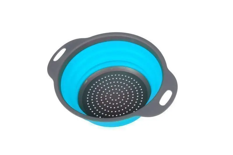 Colander Folding Round 2.4l Blue Tk 0479 - Colanders & Strainers ...