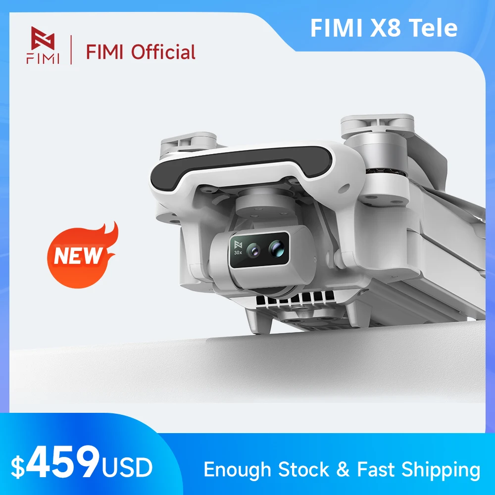 FIMI-X8-Tele-drone-with-Wide-Angle-and-tele-Camera-30x-Hybrid-Zoom-4K ...