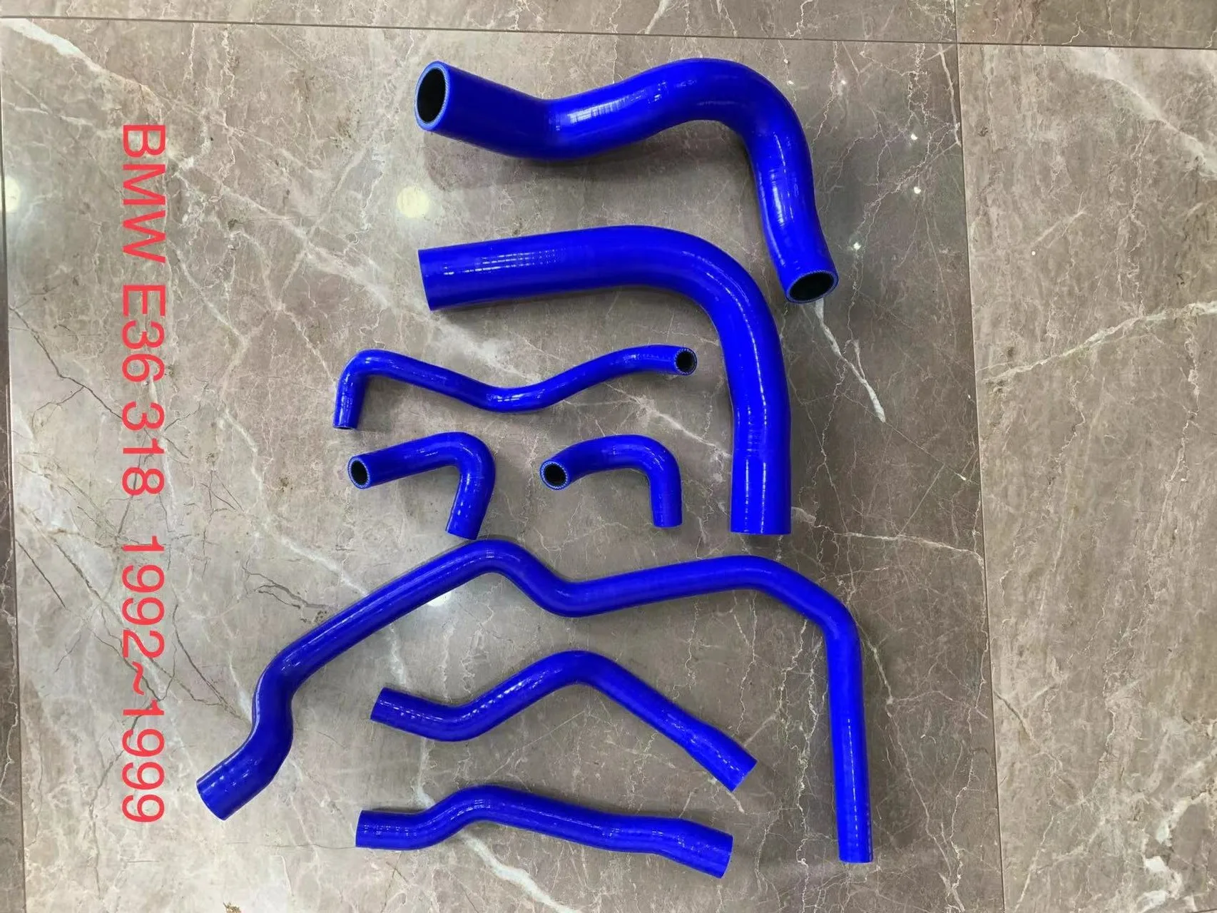 Silicone Coolant Radiator Hose Heater Tube For BMW E36 M44 1.9 liter ...