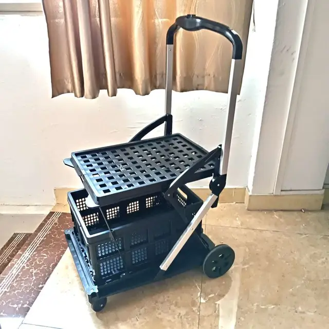 CLAX Box CLAX Foldable Cart - German-Made Collapsible Trolley With ...