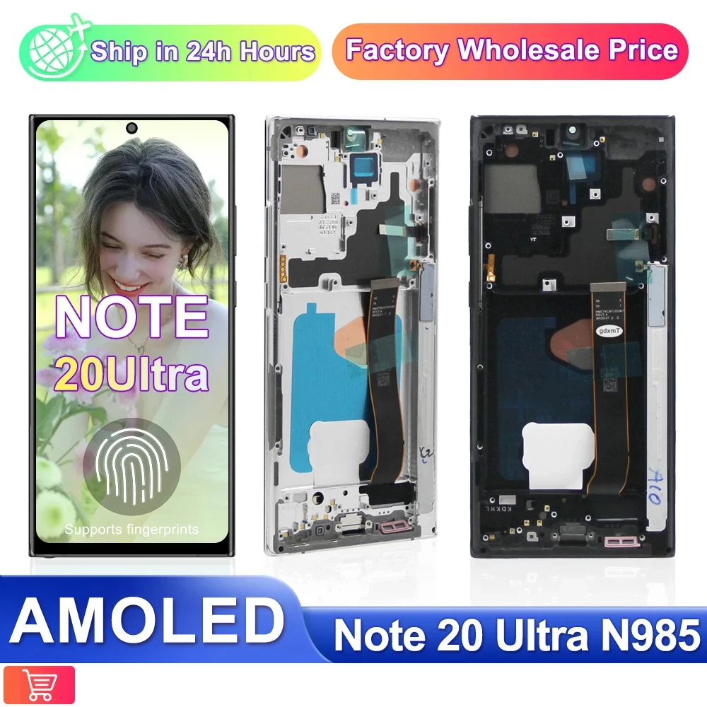 Note-20-Ultra-Amoled-For-Samusng-Galaxy-Note-20-Ultra-Display-5G-LCD ...
