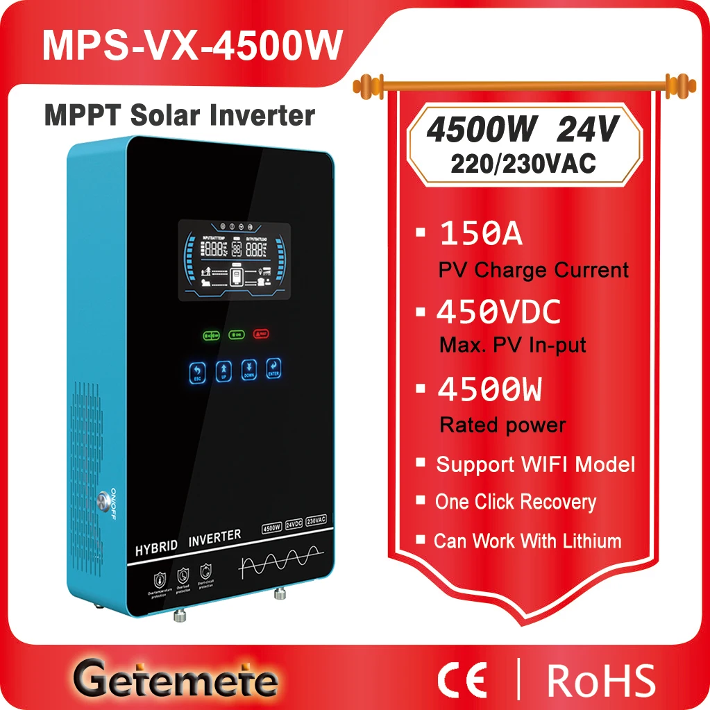 GTMT-4500W-24V-Hybrid-Solar-Inverter-230VAC-With-6-25-Inches-LCD-Screen ...