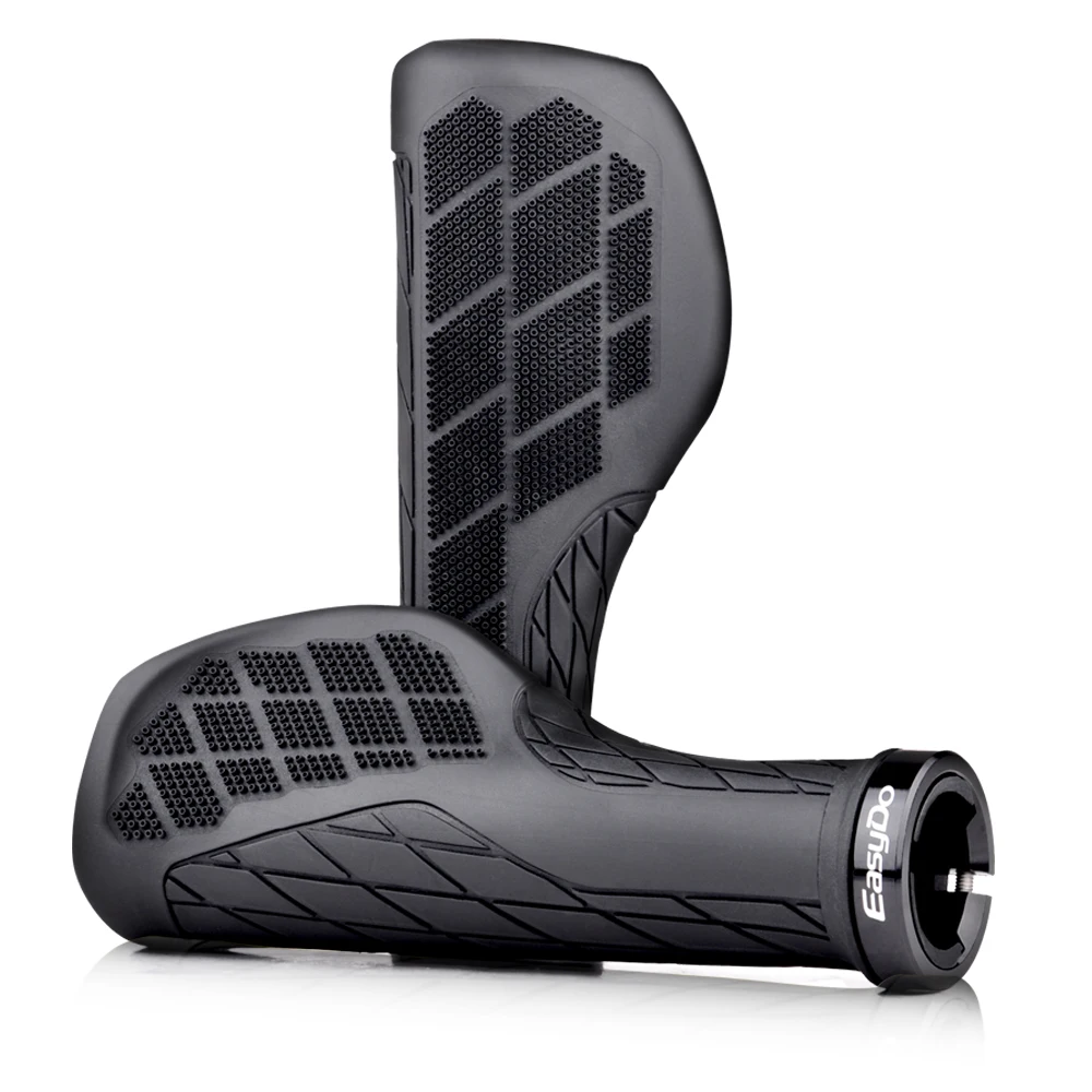 EasyDo Bicycle Handlebar Grip Anti Slip TPR Rubber Ergonomic MTB Grip ...