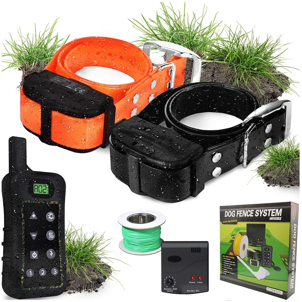Wireless-Dog-Fence-System-Dog-Fence-Electric-Shock-Collar-Training-with ...