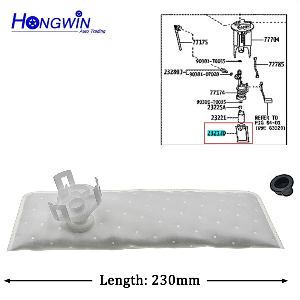 Fuel-Pump-Strainer-Filter-23217-21010-For-Toyota-Corolla-Yaris-Vios ...