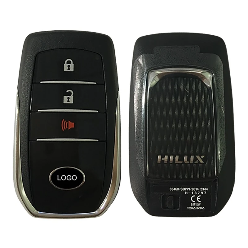 Original For Toyota HILUX FORTUNER 3Button Smart Remote Key FCC ID ...
