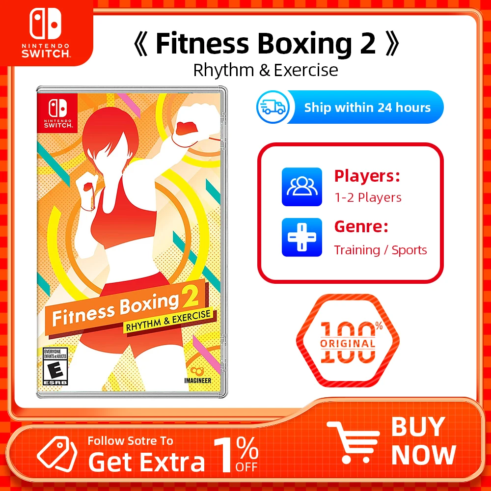 Nintendo-Switch-Fitness-Boxing-2-ejercicio-de-ritmo-entrenamiento-de-m-sica-deportiva-para ...