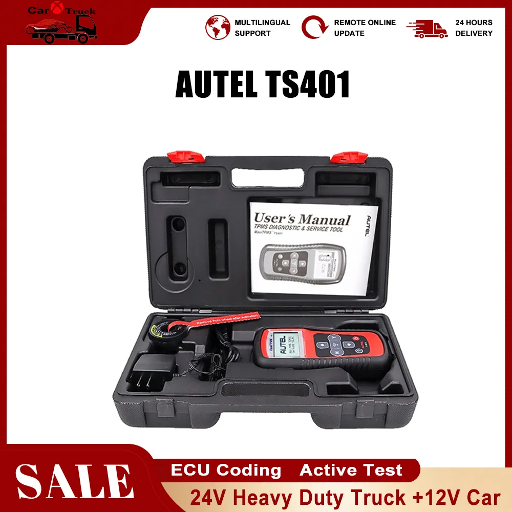 Autel TS401 TPMS 진단 도구 복사 ID 315mhz 433mhz 센서 활성화 프로그래밍, Mx 센서 ...