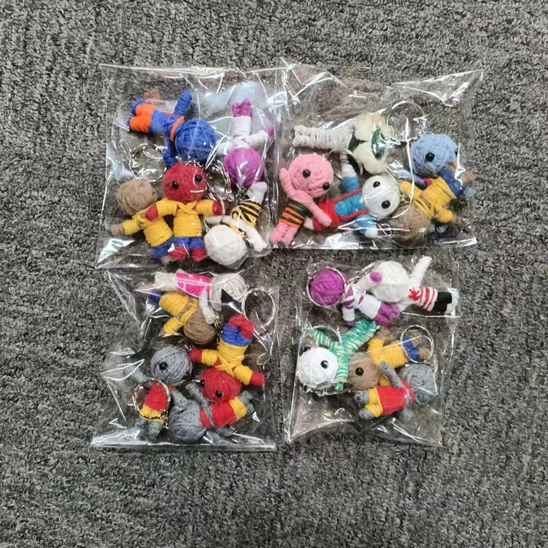 5PCS-Cute-Mini-Knitting-Voodoo-Doll-Horror-Revenge-Voodoo-Doll-Chainkey ...