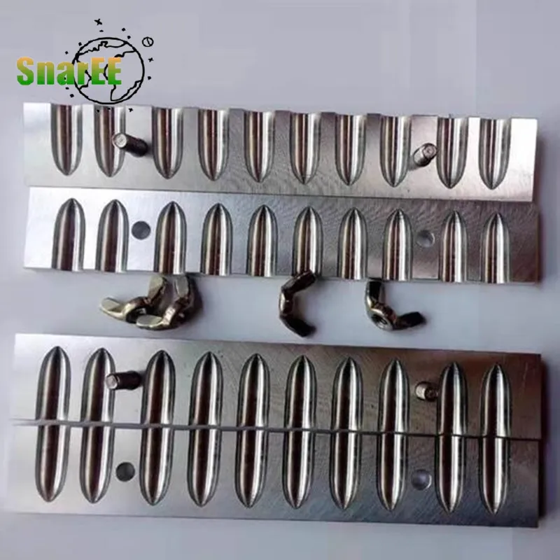 6-holes-1-5g-2-0g-3-0g-Bullet-shaped-Suppository-Mold-Manual-Aluminum ...