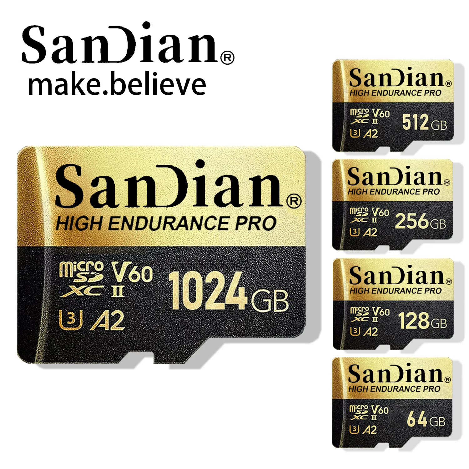 SanDian-SD-Memory-Card-1TB-Micro-TF-Mini-SD-Card-512GB-256GB128GB-TF ...