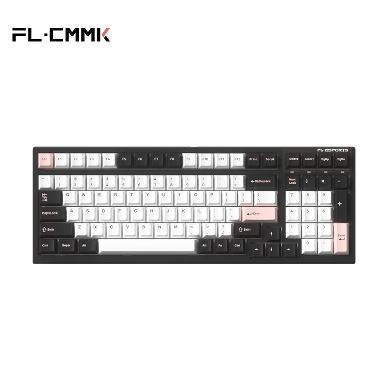 FL-ESPORTS-FL100-RGB-100-Key-Gaming-Mechanical-Keyboard-2-4G-Wireless ...
