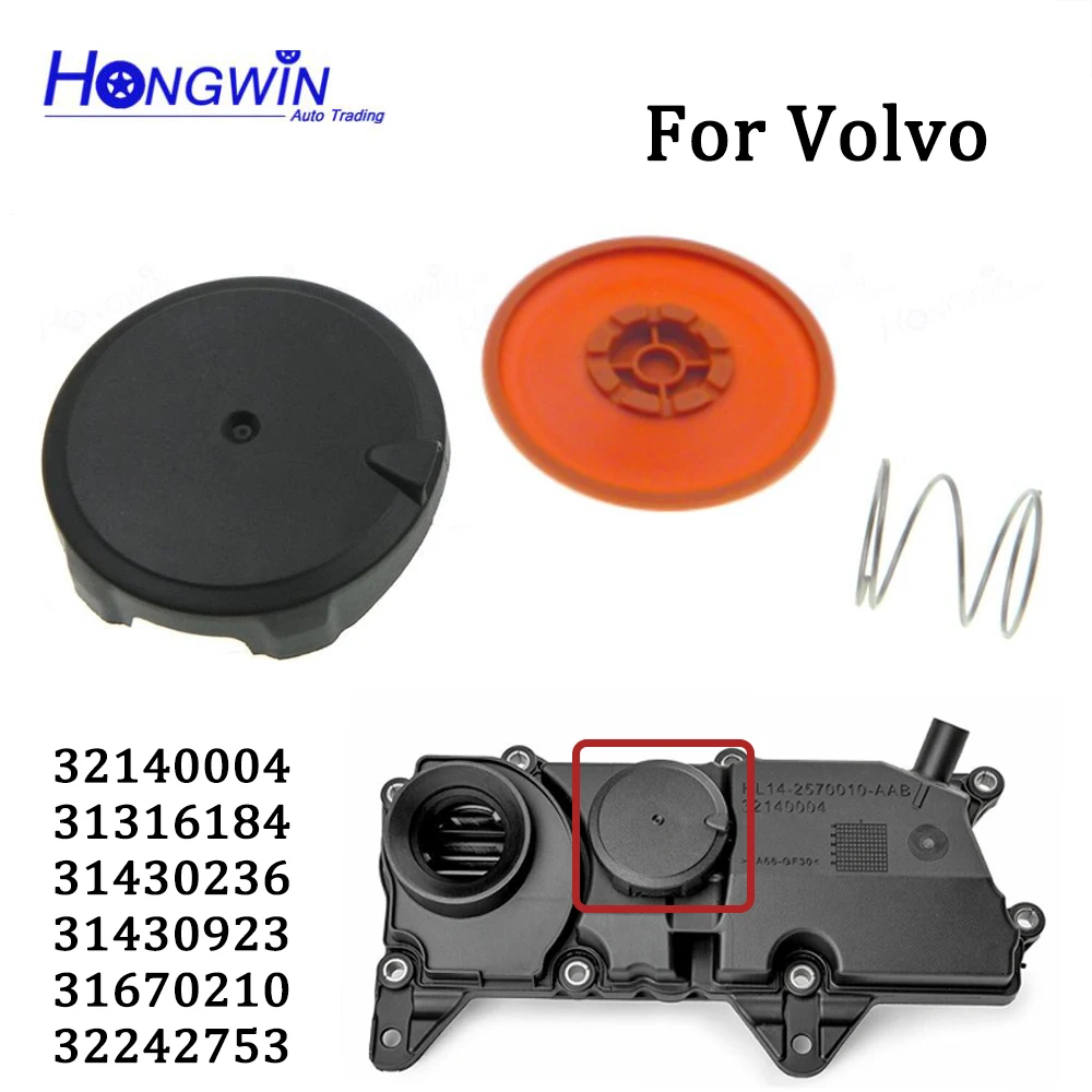 Kit-de-cubierta-de-v-lvula-PCV-de-motor-para-Volvo-membrana-para ...