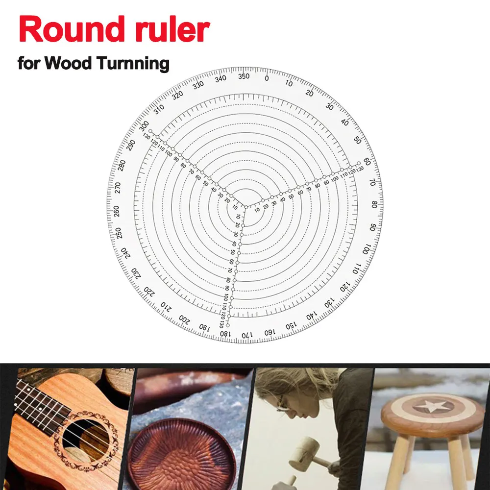 Round-Center-Clear-Acrylic-Finder-Creative-Lathe-Work-Compass-Portable ...